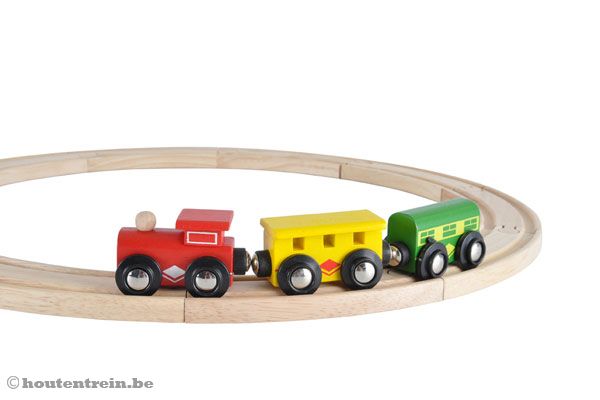 Mentari Treinset 22 dlg rond | Houtentrein.be